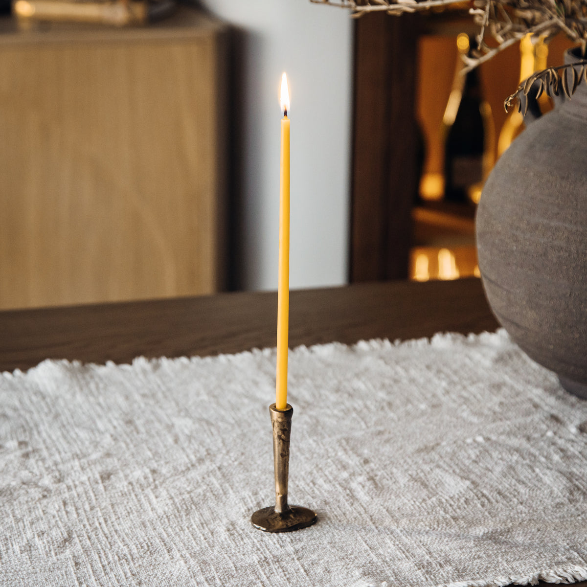 Beeswax Thin Taper Candles | Hand-poured in Athens, Greece – Out of the ...