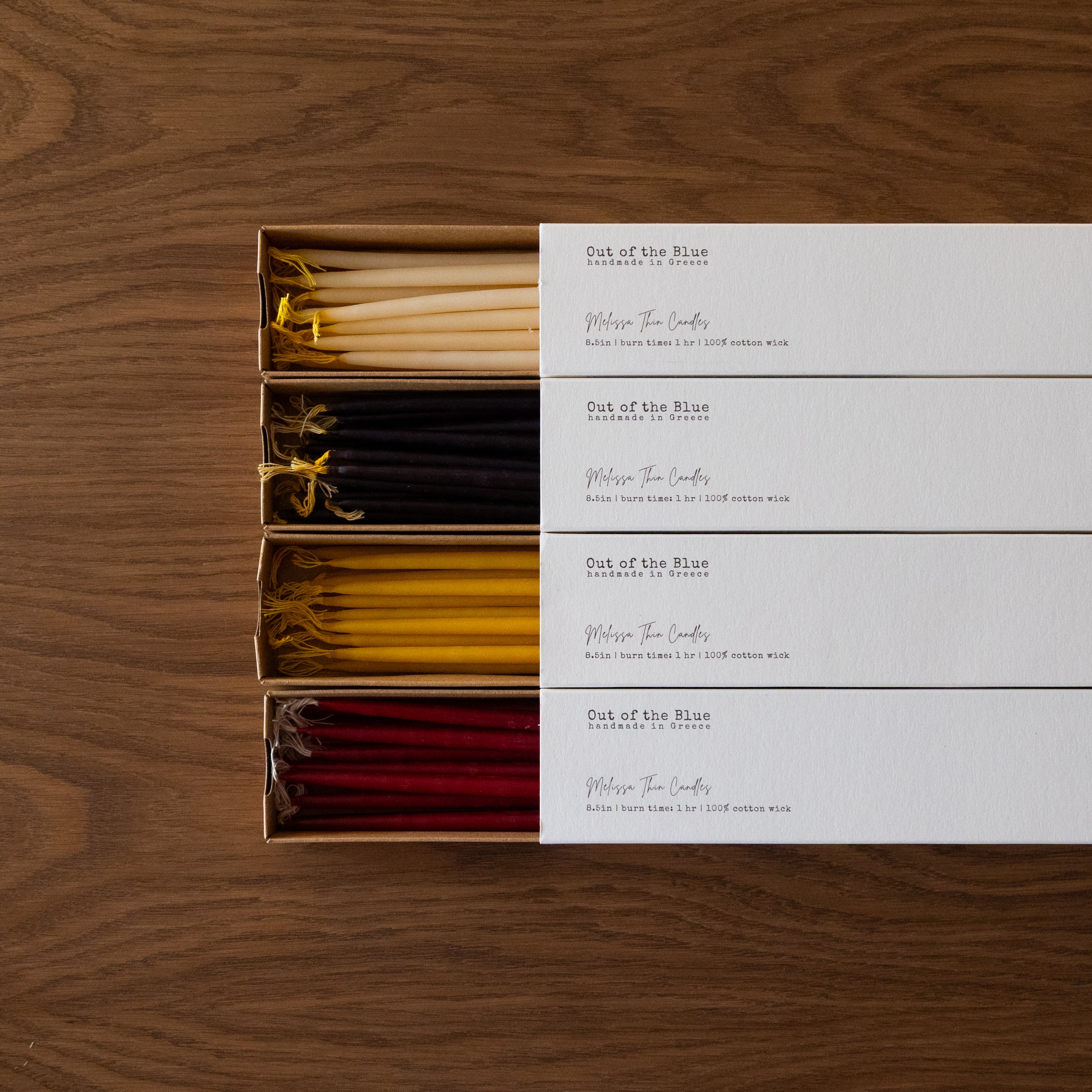 The Thin Taper Quartet | Hand-poured in Athens, Greece – Out of the Blue